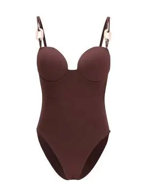 Magda Butrym Stretch Nylon One-piece Swimsuit - Multicolor