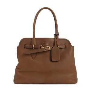 Miu Miu Aventure Lamb Leather Handbag