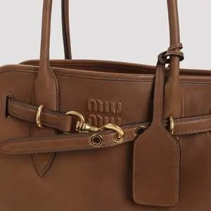 Miu Miu Aventure Lamb Leather Handbag