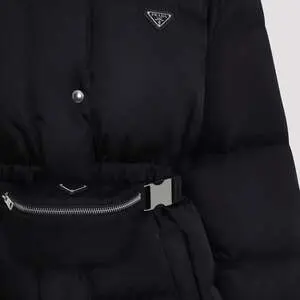Prada Belted Down Coat