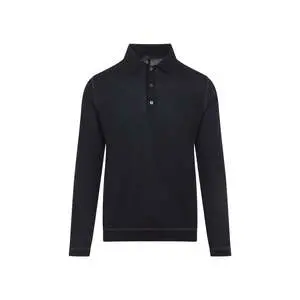 Prada Polo Sweater - Blue
