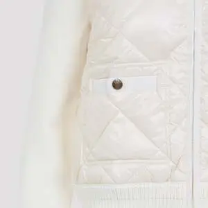 Moncler Quilted Knit Cardigan