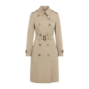 Burberry Chelsea Heritage Long Trench Coat - Multicolor