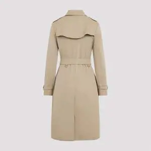 Burberry Chelsea Heritage Long Trench Coat - Multicolor