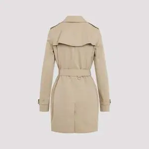 Burberry Kensington Heritage Long Trench Coat - Multicolor