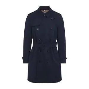 Burberry Kensington Trench Coat - Blue