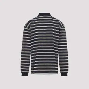 Bottega Veneta Stripes Piquet Polo - Multicolor