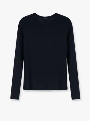 Max Mara Lyocell And Silk Ribbed Knit T-shirt - Multicolor