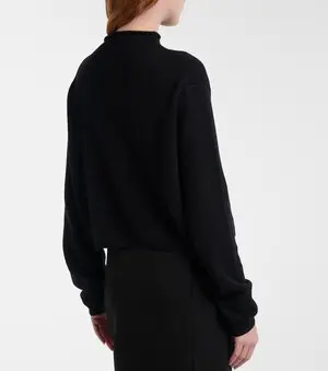 Khaite Annora Wool And Cashmere Cardigan