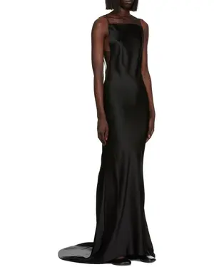 MAISON MARGIELA Spaghetti Strap Maxi Dress