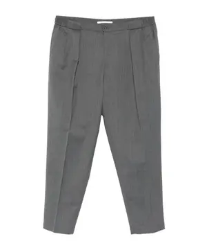 BRIGLIA 1949 Pleated Details Casual Pants - Gray