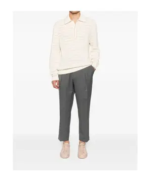 BRIGLIA 1949 Pleated Details Casual Pants