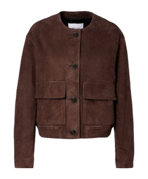 YVES SALOMON Suede Jacket