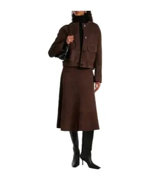 YVES SALOMON Suede Jacket