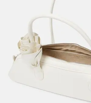 Magda Butrym Brigitte Floral-appliqué Leather Shoulder Bag