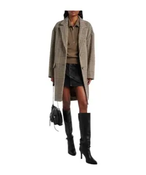 Isabel Marant Étoile Classic Checkered Coat