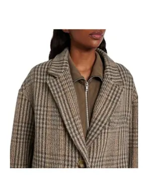 Isabel Marant Étoile Classic Checkered Coat