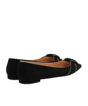 GIANVITO ROSSI Suede Ballet Flats