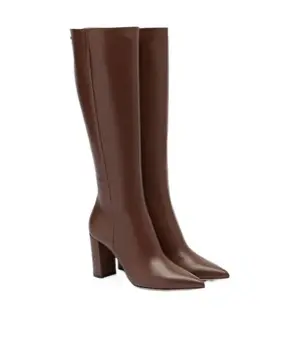 GIANVITO ROSSI Leather Boots - Brown