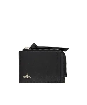 VIVIENNE WESTWOOD Zipped Wallet - Black