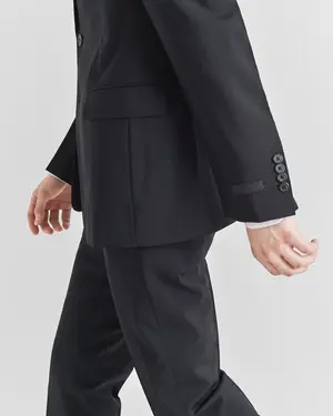 Prada Single-breasted Wool And Mohair Suit