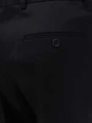 Celine Wool Gabardine Classic Trousers