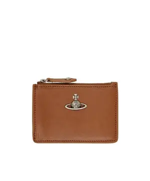 VIVIENNE WESTWOOD Slim Long Card Pack - Brown