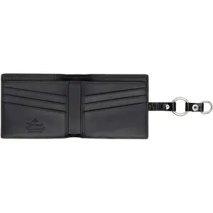 VIVIENNE WESTWOOD Crocodile-embossed Calfskin Bi-fold Wallet