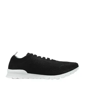 Kiton Lace-up Sneakers - Black