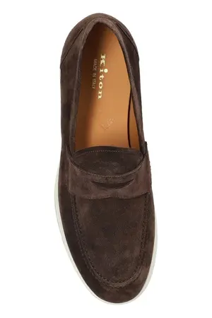 Kiton Round-toe Loafers
