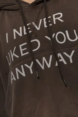 R13 Long-sleeve Hooded Sweatshirt