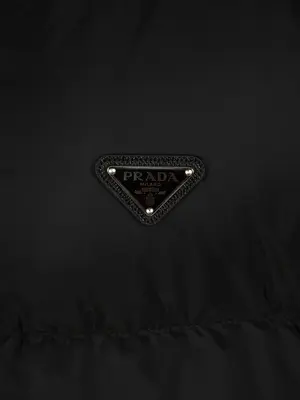 Prada Quilted Stand Collar Down Jacket