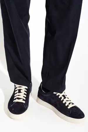 Kiton Suede Low-top Sneakers