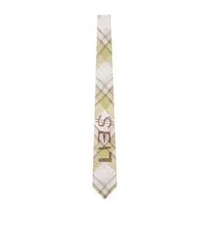 VIVIENNE WESTWOOD Silk Twill Tie - Nude