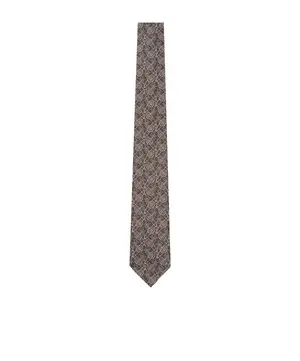 VIVIENNE WESTWOOD Graffiti Orb Tie - Gray