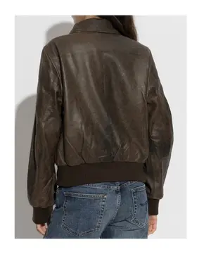 R13 Long-sleeve Leather Jacket