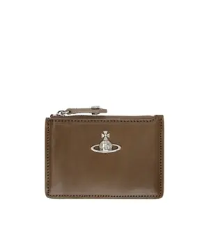 VIVIENNE WESTWOOD Slim Long Card Pack - Brown