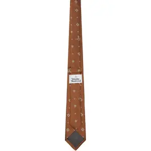 VIVIENNE WESTWOOD Silk Jacquard Tie