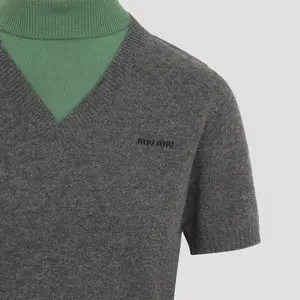 Miu Miu Short-sleeved Knitwear