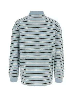 Bottega Veneta Collared Long-sleeve Polo Shirt