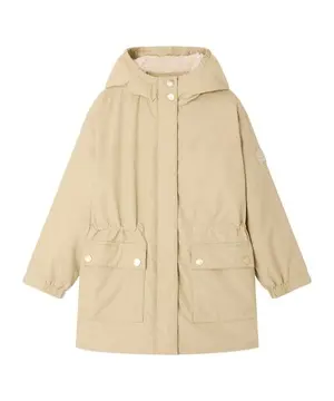 Bonpoint Hooded Parka - Chalk
