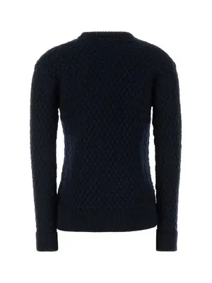 Bottega Veneta Crew Neck Long-sleeved Knitwear