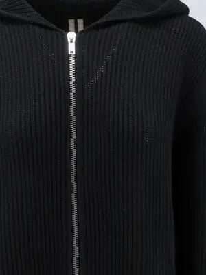 Rick Owens Long-sleeved Hooded Sweatshirt