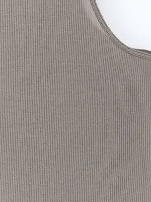 Rick Owens Round Neck Sleeveless Vest