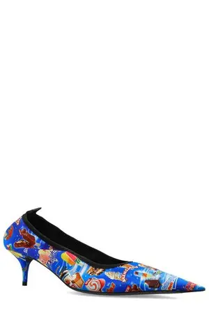 Balenciaga Avenue Pointed-toe Pumps
