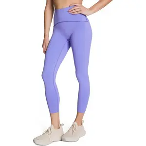 Spanx Booty Boost® Low Show Sweat 7/8 Leggings - Amethyst