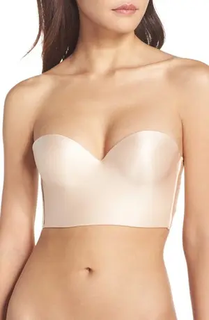 Felina Essentials Convertible Underwire Longline Push-up Bra
