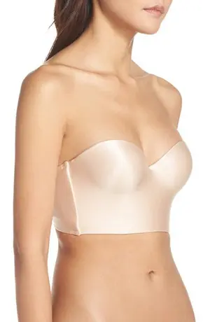 Felina Essentials Convertible Underwire Longline Push-up Bra
