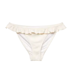 DÔEN Mina Bikini Bottom With Ruffle Waist
