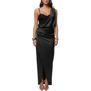 JLUXLABEL Radiance Asymmetrical Maxi Dress
